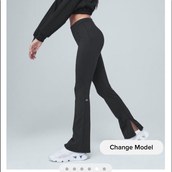 ALO Yoga | Pants & Jumpsuits | Alo Yoga High Waist Zip It Flare Legging ...